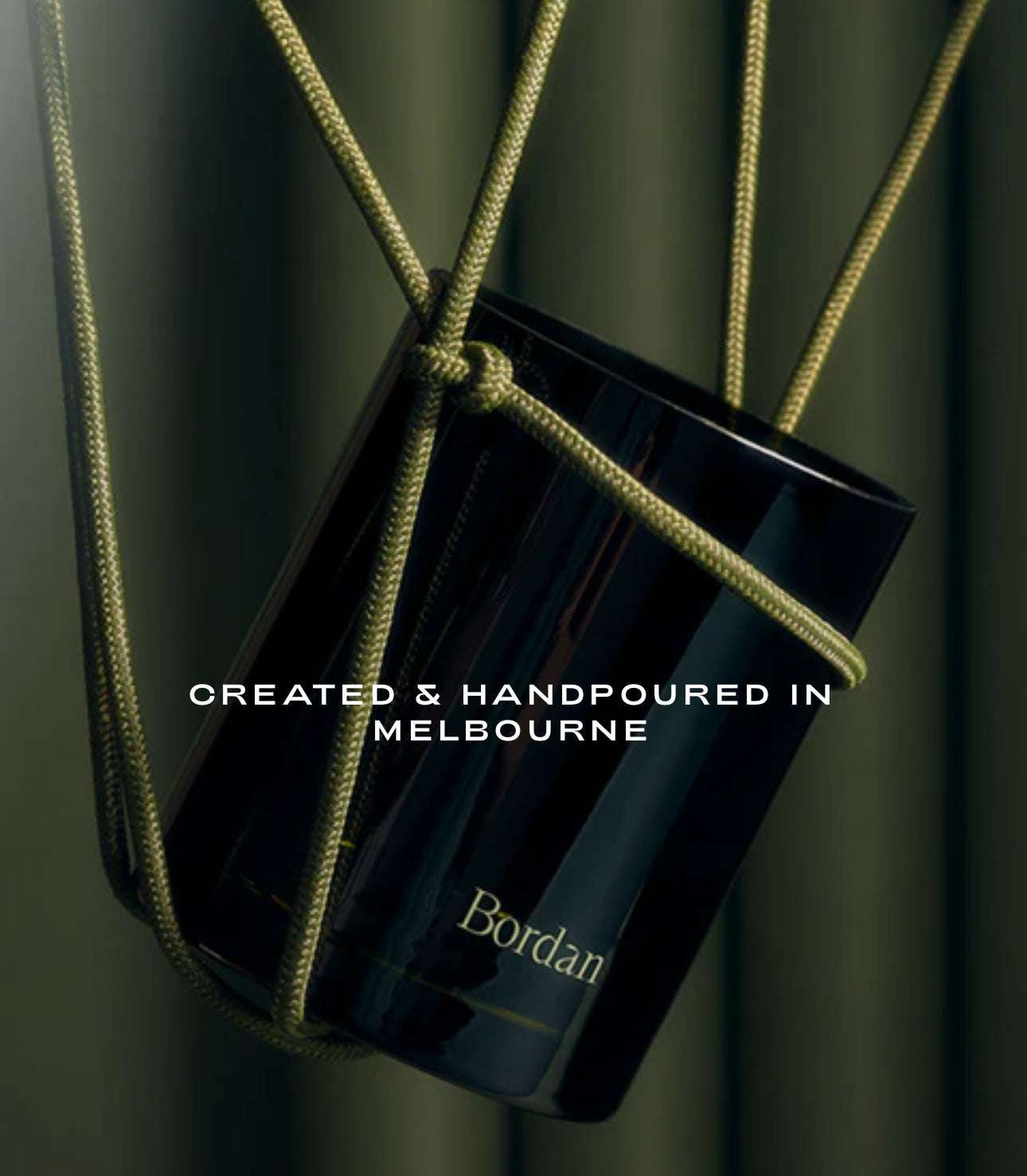 Bordan Satsuma Orange & Peach Scented Candle | Luminous Skin Clinic