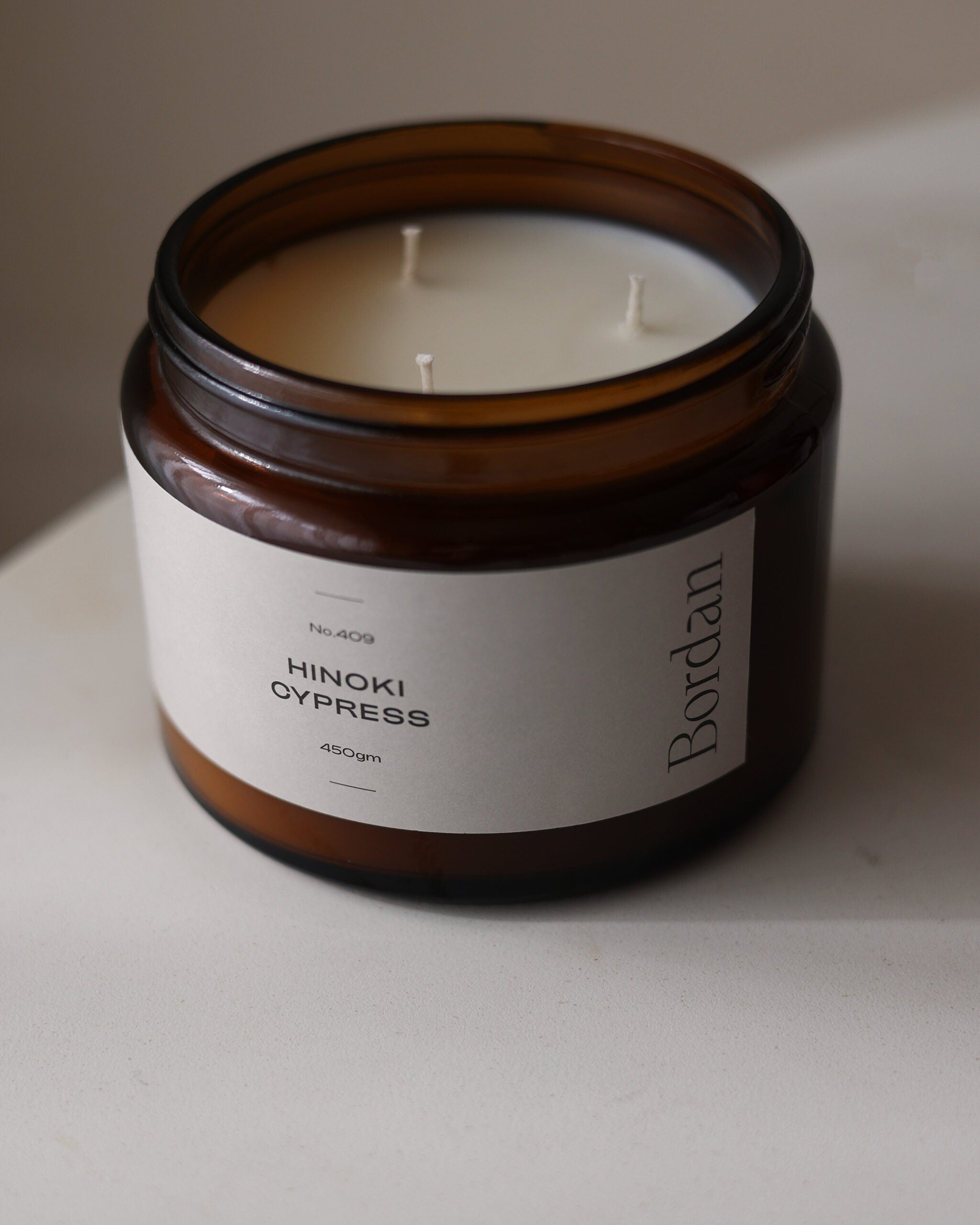 Bordan Candle- Hinoki Cypress